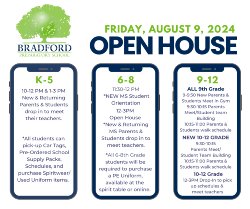 Open House, 10-12 & 1-3PM | Bradford Preparatory School